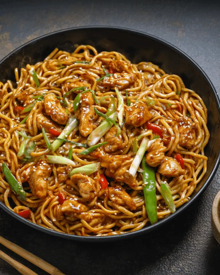 Chicken Chow Mein with Extra Protein & Veggies