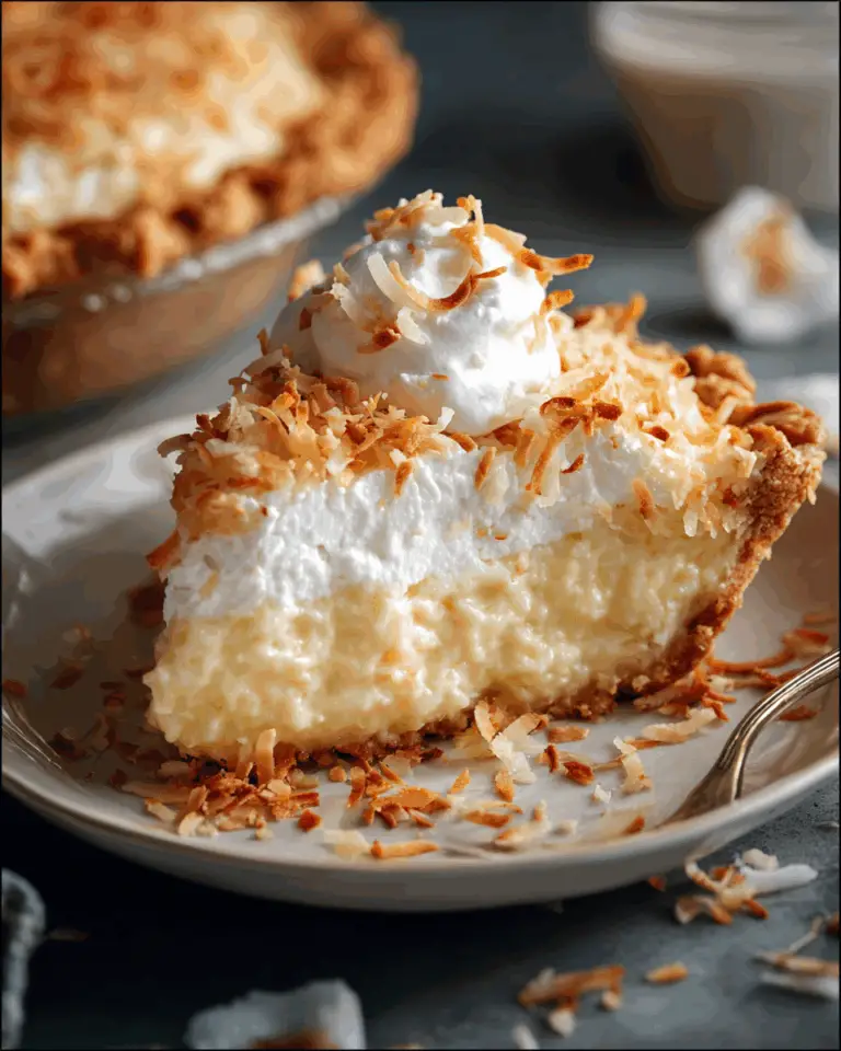 Old-Fashioned Southern Coconut Custard Pie