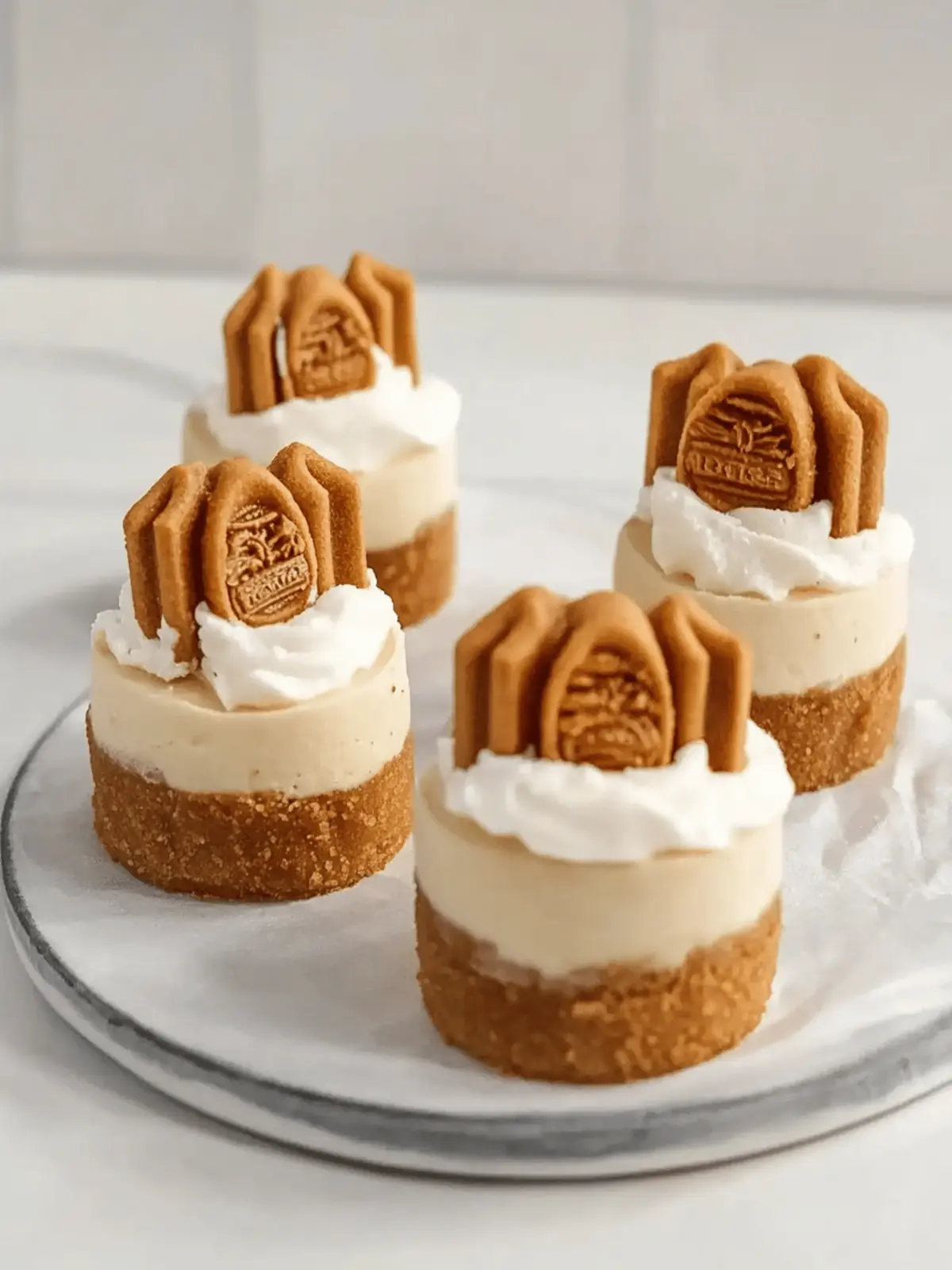 Irresistible No-Bake Biscoff Cheesecake Cups: Easy & Delicious