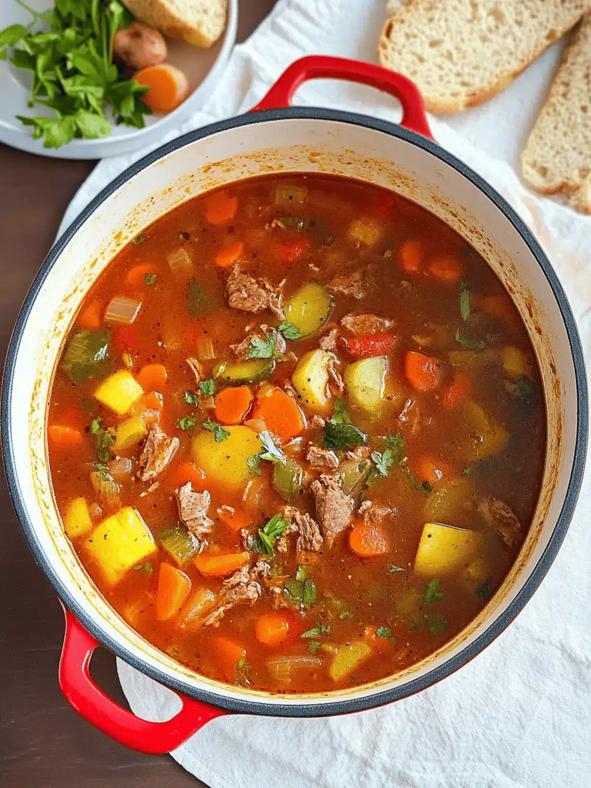 Ultimate Beef Vegetable Soup Recipe for Delicious Comfort
