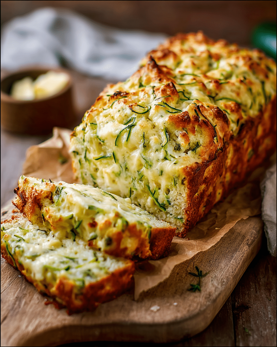 Zucchini Cheese Bread