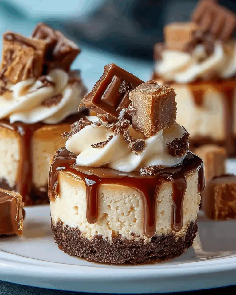 Mini Rolo Cheesecakes – A Bite-Sized Caramel Chocolate Dream