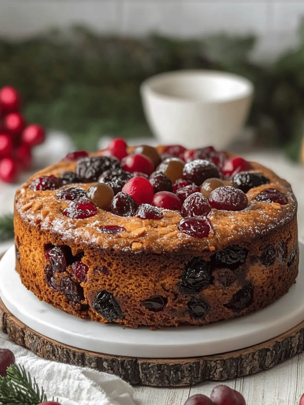 Irresistible Old-Fashioned German Fruit Cake Recipe