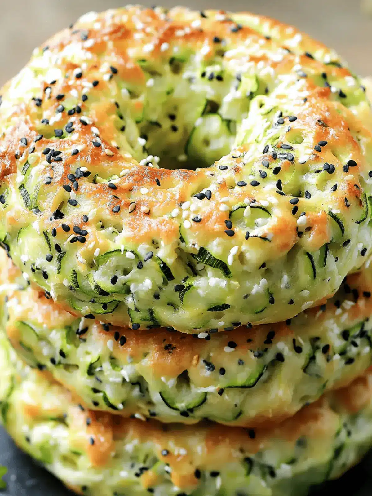 Ultimate Zucchini Bagels: Low-Carb & Guilt-Free Goodness