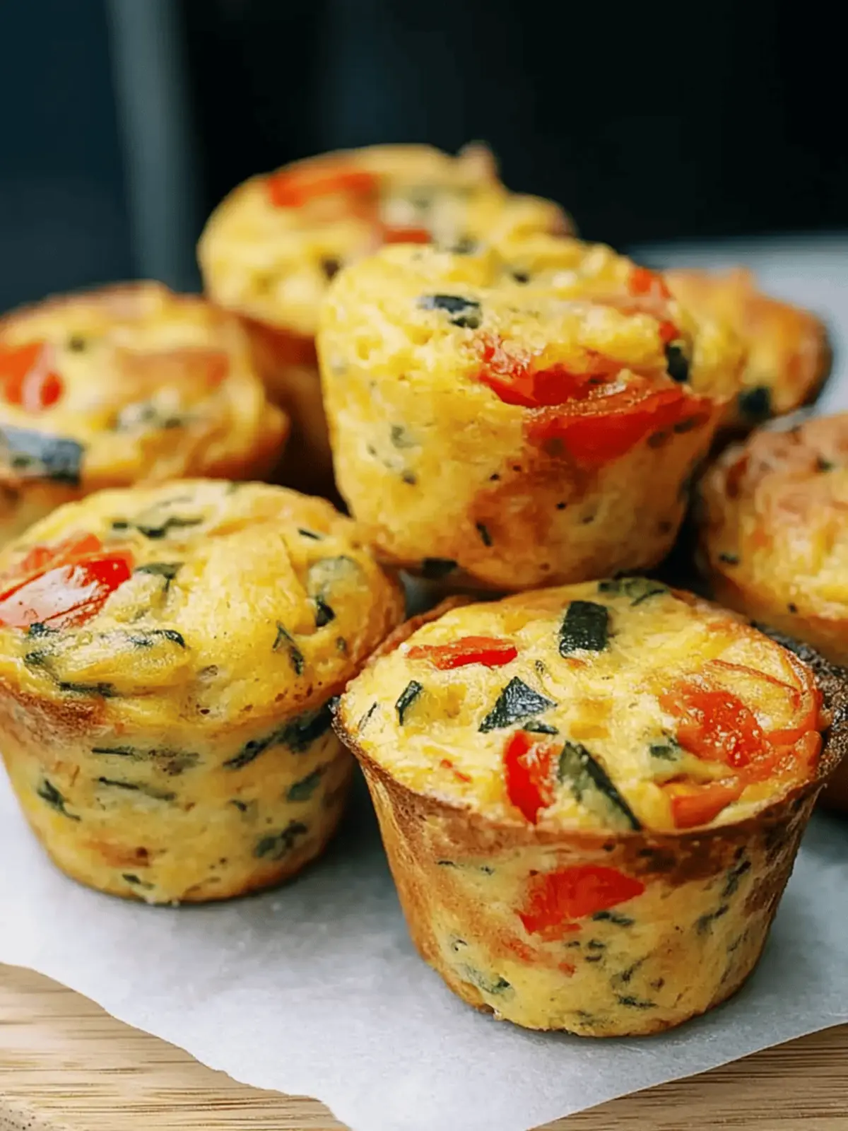 Irresistible Healthy Vegetable Omelette Muffins Recipe
