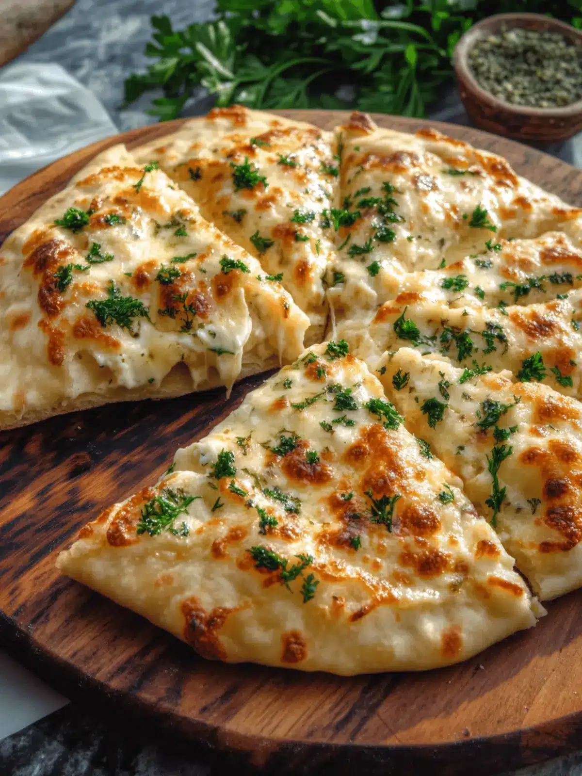 Irresistibly Easy Cheese-Stuffed Turkish Flatbread Recipe